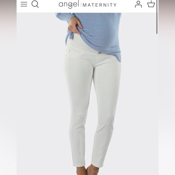 Angel Maternity | Pants & Jumpsuits | Angel Maternity Over The Bump ...